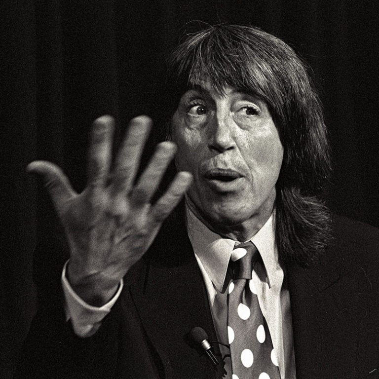 Photograph of Richard Neville at the NPC by Heide Smith